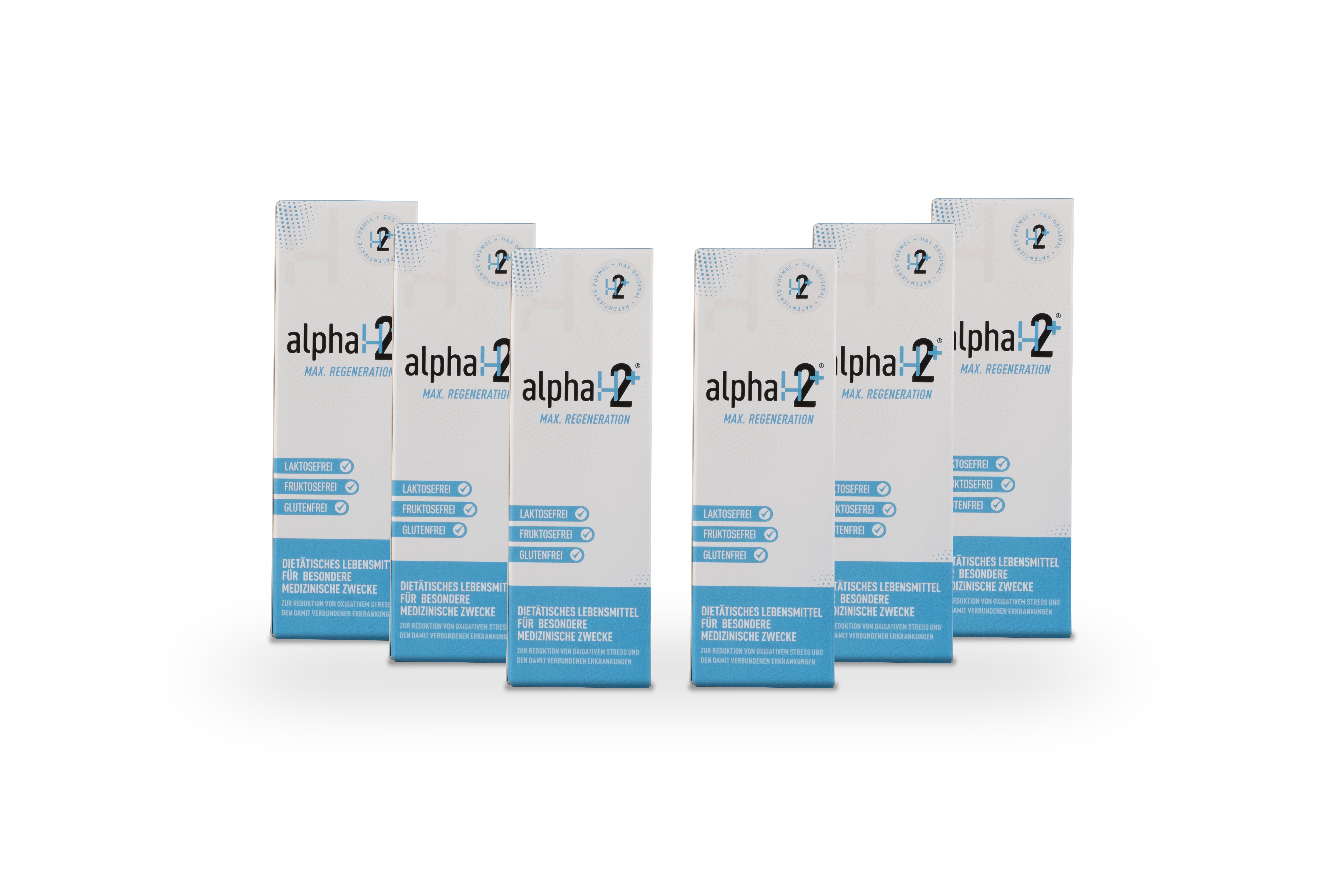alphaH2+® 6 Flaschen – 60 Tage – HG Pharma GmbH Deutschland